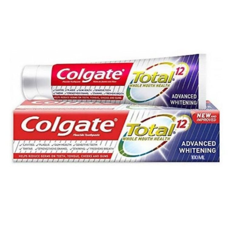 Colgate Total 12 Advanced Whitening Toothpaste 100ml - MyRemediez