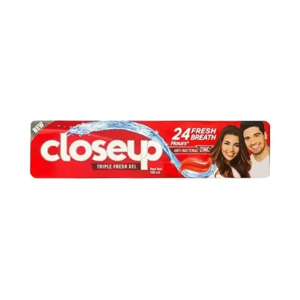 Close up Triple Fresh Red Hot Toothpaste 100ml - MyRemediez